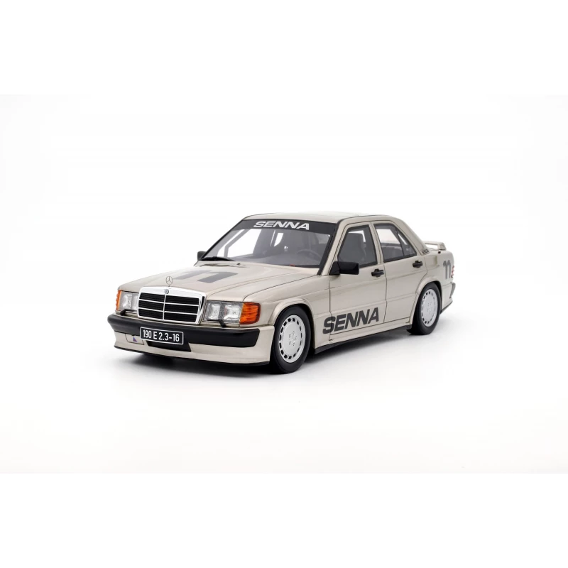Mercedes Benz 190E W201 Ayrton Senna Nurbrugring Cup (Silver) 1:18 ...