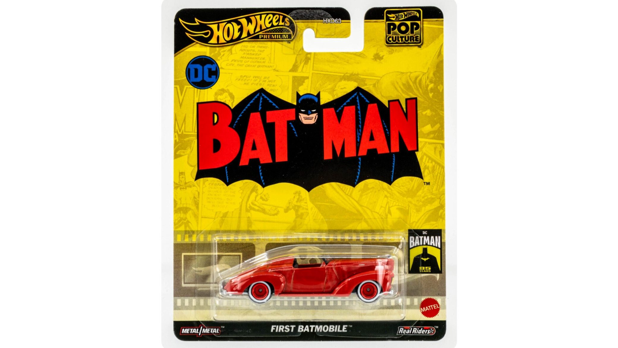 First Batmobile Batman | 1:64 HotWheels HVJ40