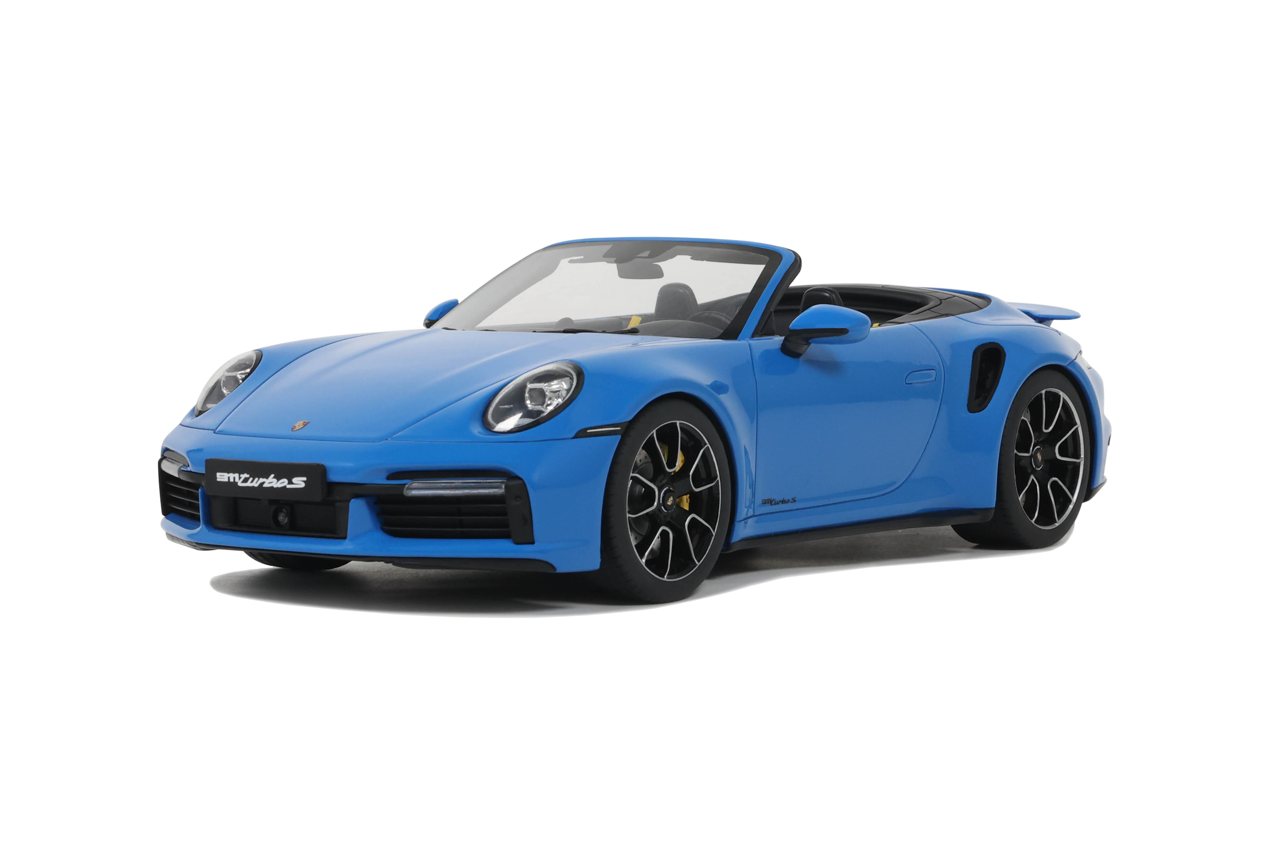 Porsche 911 (992) Turbo S Convertible (Shark Blue) 1:18 GT-Spirit GT441